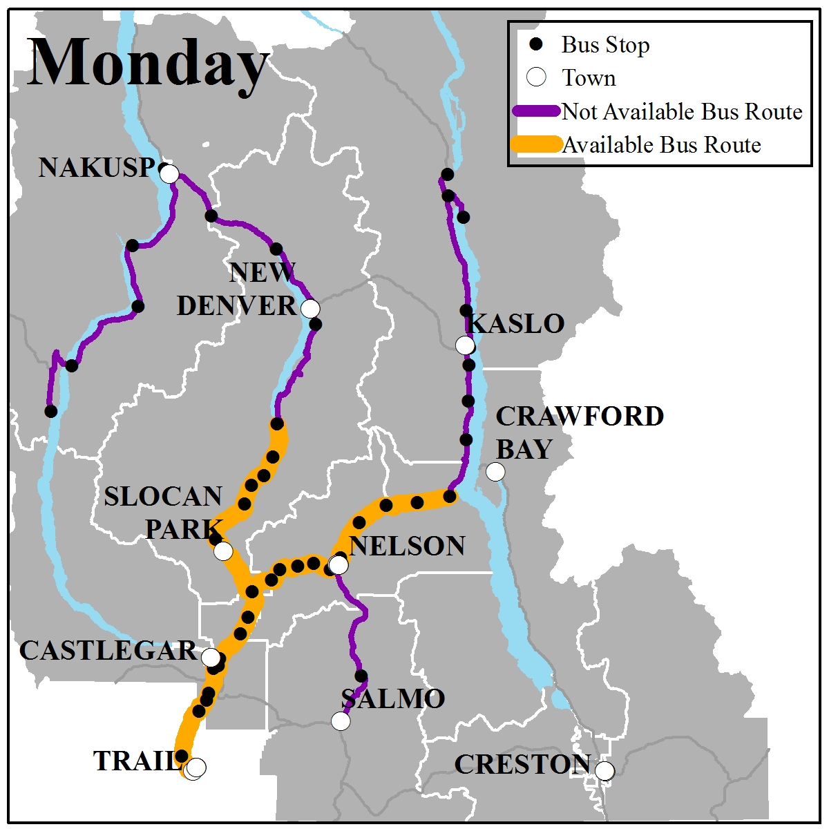 Mapping Population Changes and Health Services in the West Kootenay ... Mapping Population Changes and Health Services in the West Kootenay ...